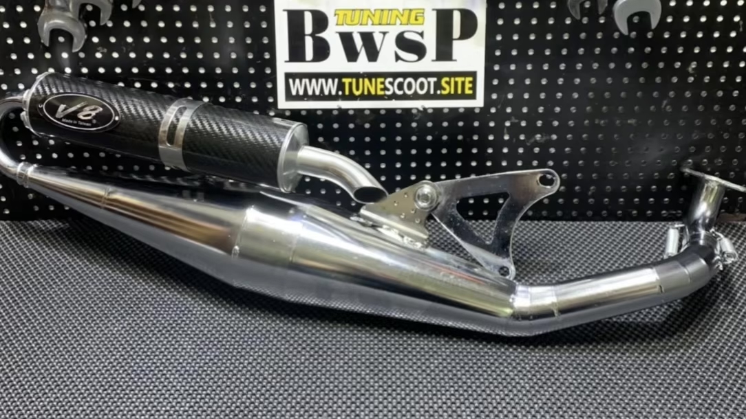 Exhaust system tuning parts Yamaha JOG 90 scooters